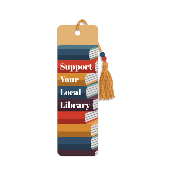 AllPosters.com Support Your Local Library Premier Bookmark