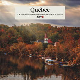 DateWorks 2026 Quebec (Bilingual French) Wall Calendar