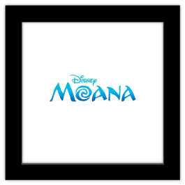 Gallery Pops Disney Moana - Logo Framed Art Print