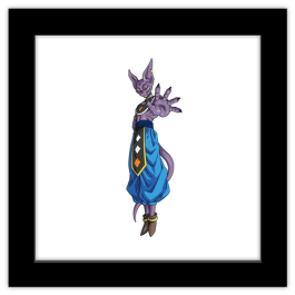 Gallery Pops Dragon Ball: Super - Beerus Framed Art Print