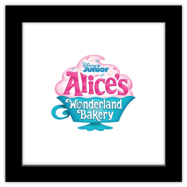 Gallery Pops Disney Alice's Wonderland Bakery - Logo Framed Art Print