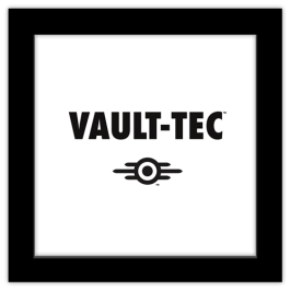 Gallery Pops Fallout 4 - Vault-Tec Logo Framed Art Print