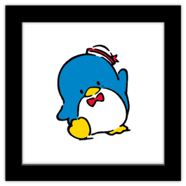 Gallery Pops Sanrio Tuxedo Sam - Tuxedo Sam Character Portrait Framed ...