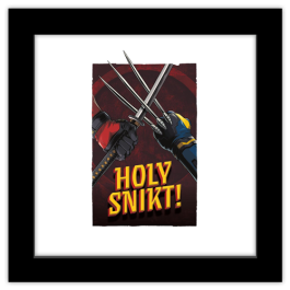 Gallery Pops Marvel Deadpool & Wolverine - Holy Snikt! Framed Art Print