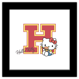 Gallery Pops Sanrio Hello Kitty - College Letter Framed Art Print