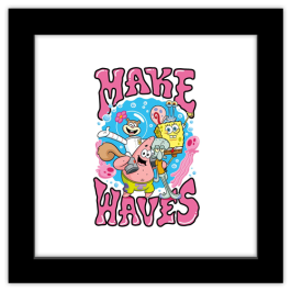 Gallery Pops SpongeBob Squarepants - Make Waves Framed Art Print