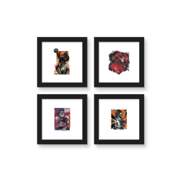 Gallery Pops Universal Monsters - Smithe One Bundle (4-Pack) Framed ...