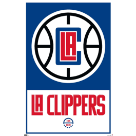 Trends International NBA Los Angeles Clippers - Logo 2021 Wall Poster