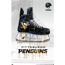 Trends International NHL Pittsburgh Penguins - Drip Skate 2021 Poster