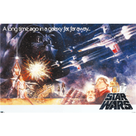 Trends International Star Wars: A New Hope - Horizontal One Sheet Poster