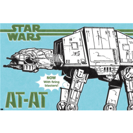 Trends Star Wars: New Vintage - AT-AT Poster
