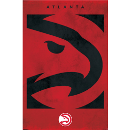 Allposters NBA Atlanta Hawks - Logo 25 Poster