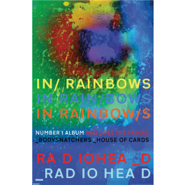 Allposters Radiohead - In Rainbows Album Art Poster
