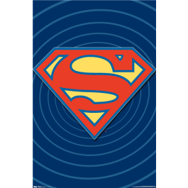 Trends International DC Comics Superman Classic Logo Wall Poster