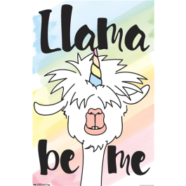 Trends International Inspiring Llama - Llama be me Wall Poster